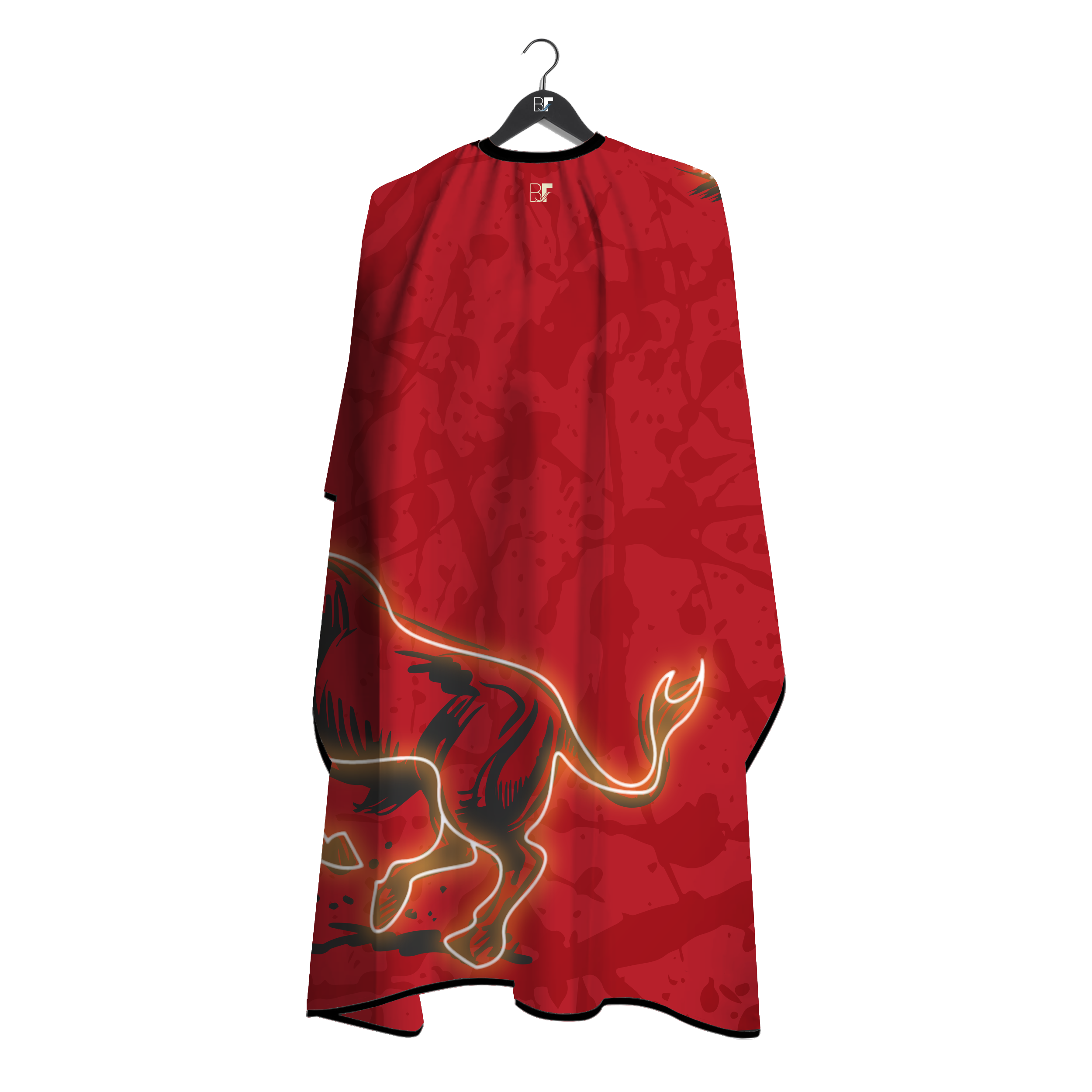 Raging Bull Cape - Red – BARBER FLOW STORE