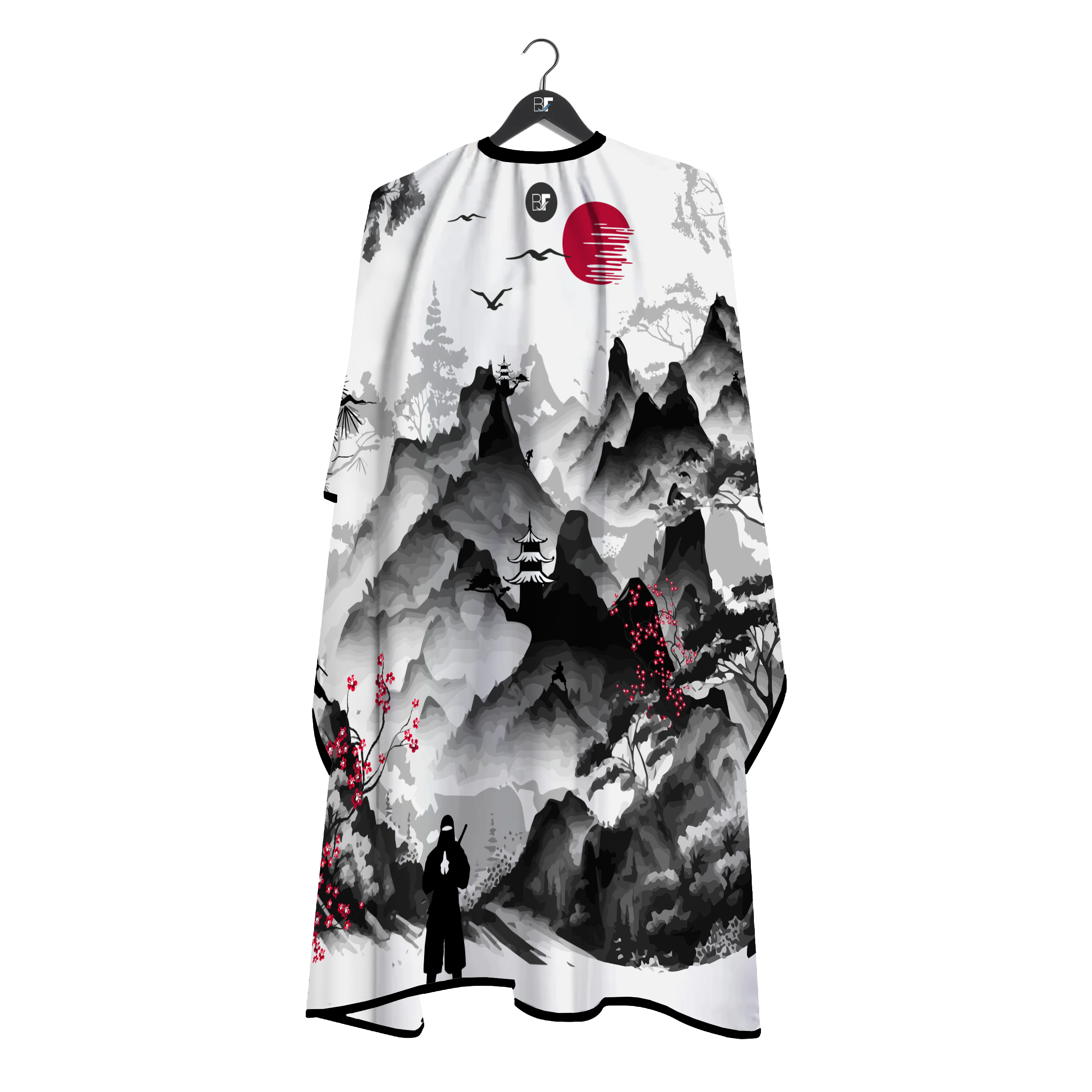 Samurai Stealth Cape – BARBER FLOW STORE